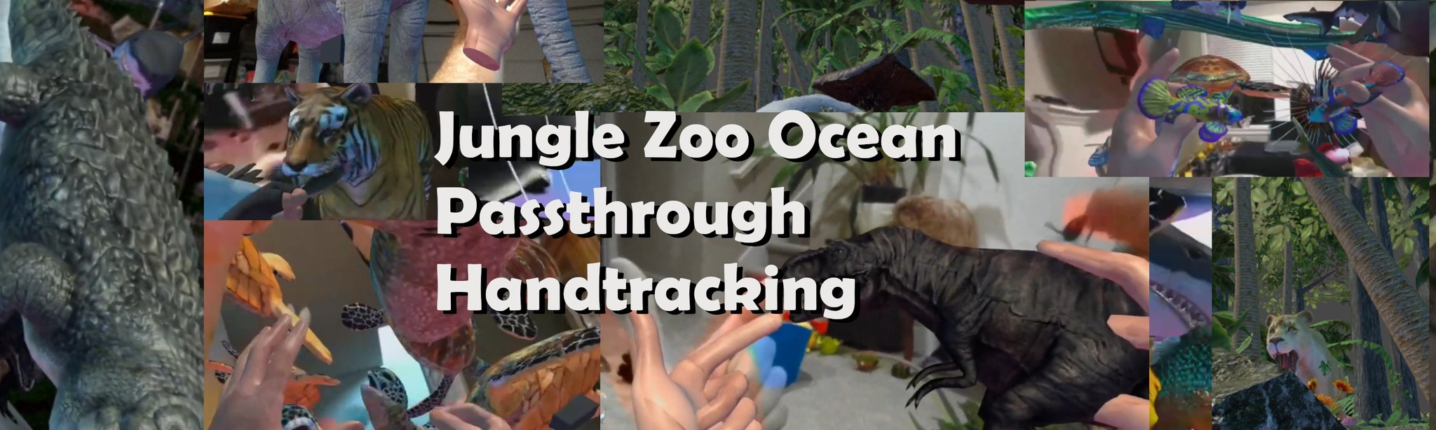 VRDB - Jungle Zoo Ocean Passthrough Handtracking