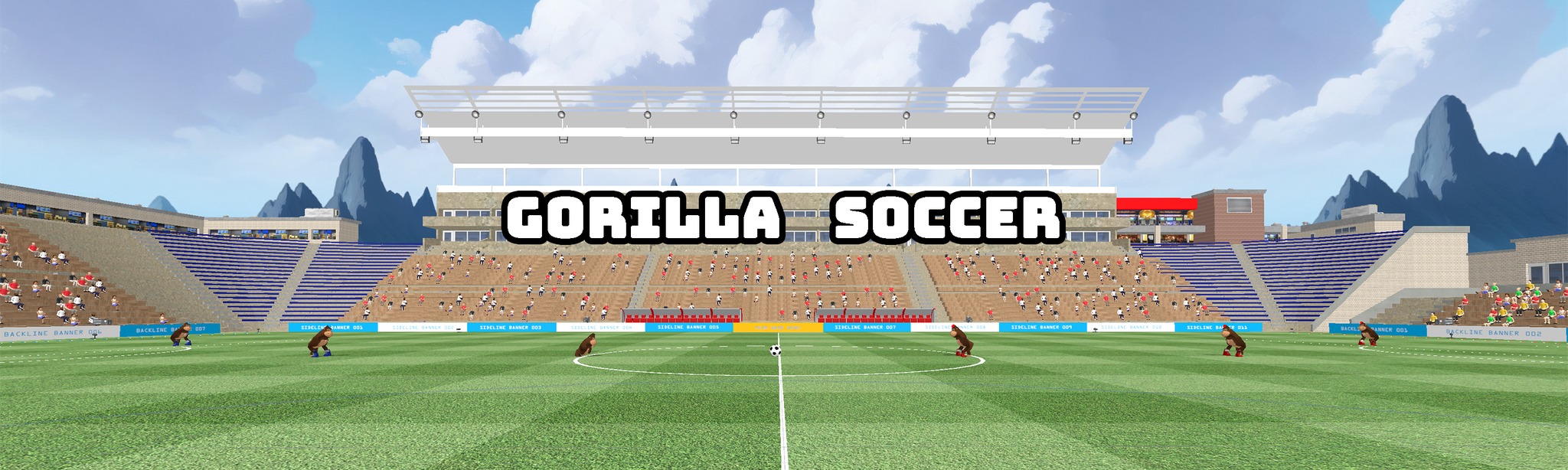 Gorilla Soccer - Play Soccer Sport Game as Monkey
